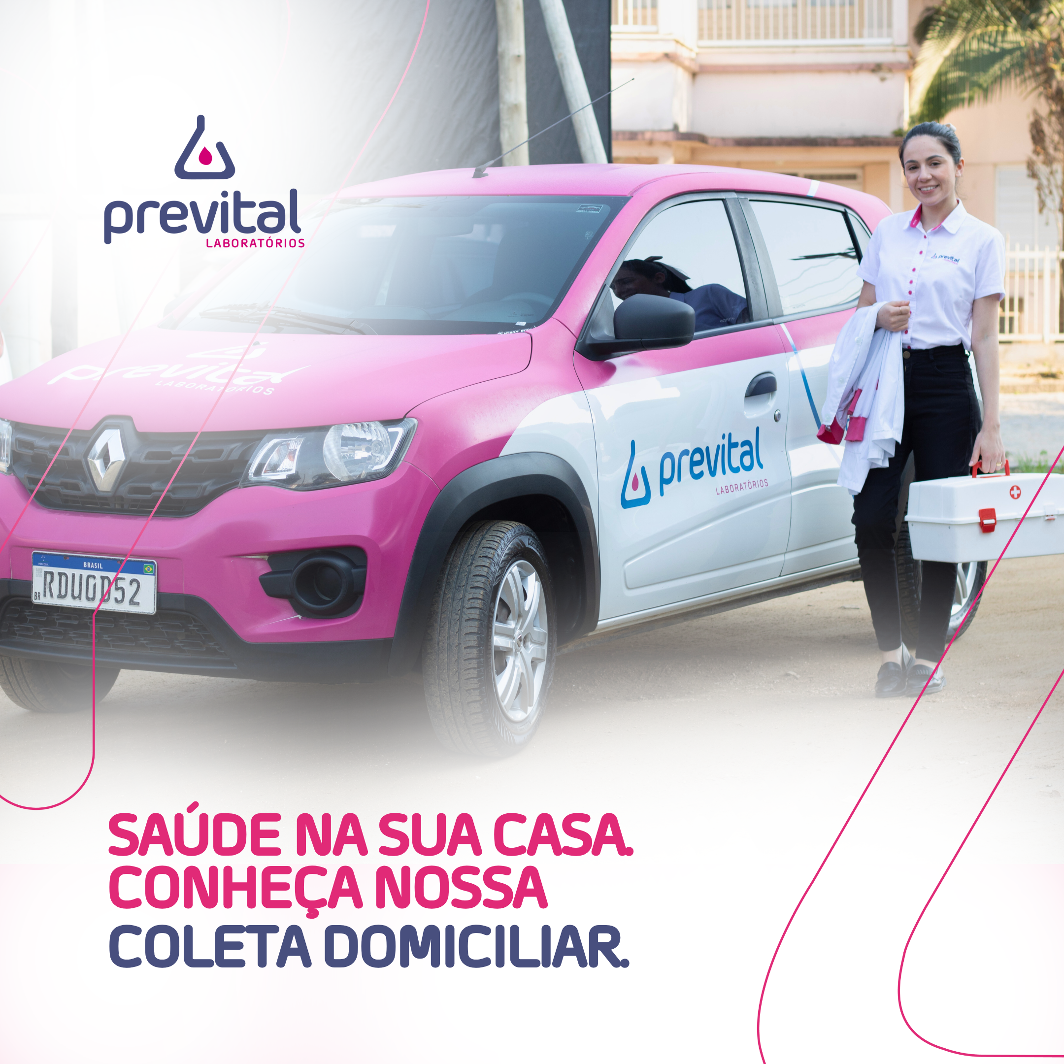 Saúde na sua casa: conheça a coleta domiciliar do Prevital – Prevital